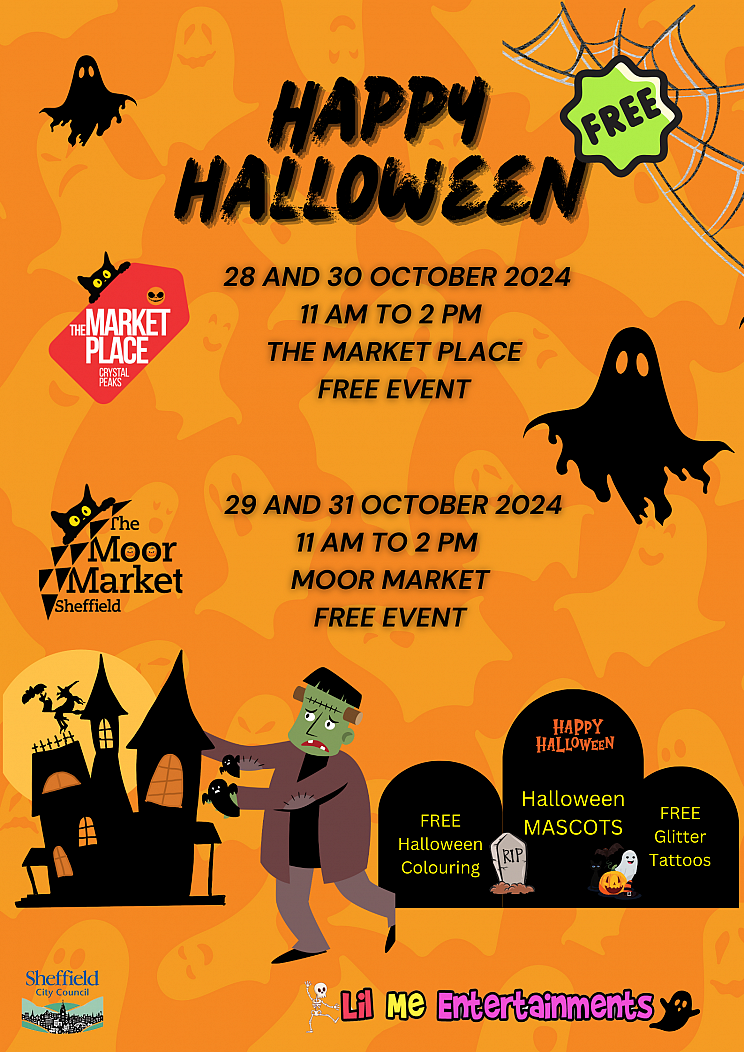 HALLOWEEN Sheffield Markets HALLOWEEN Sheffield Markets